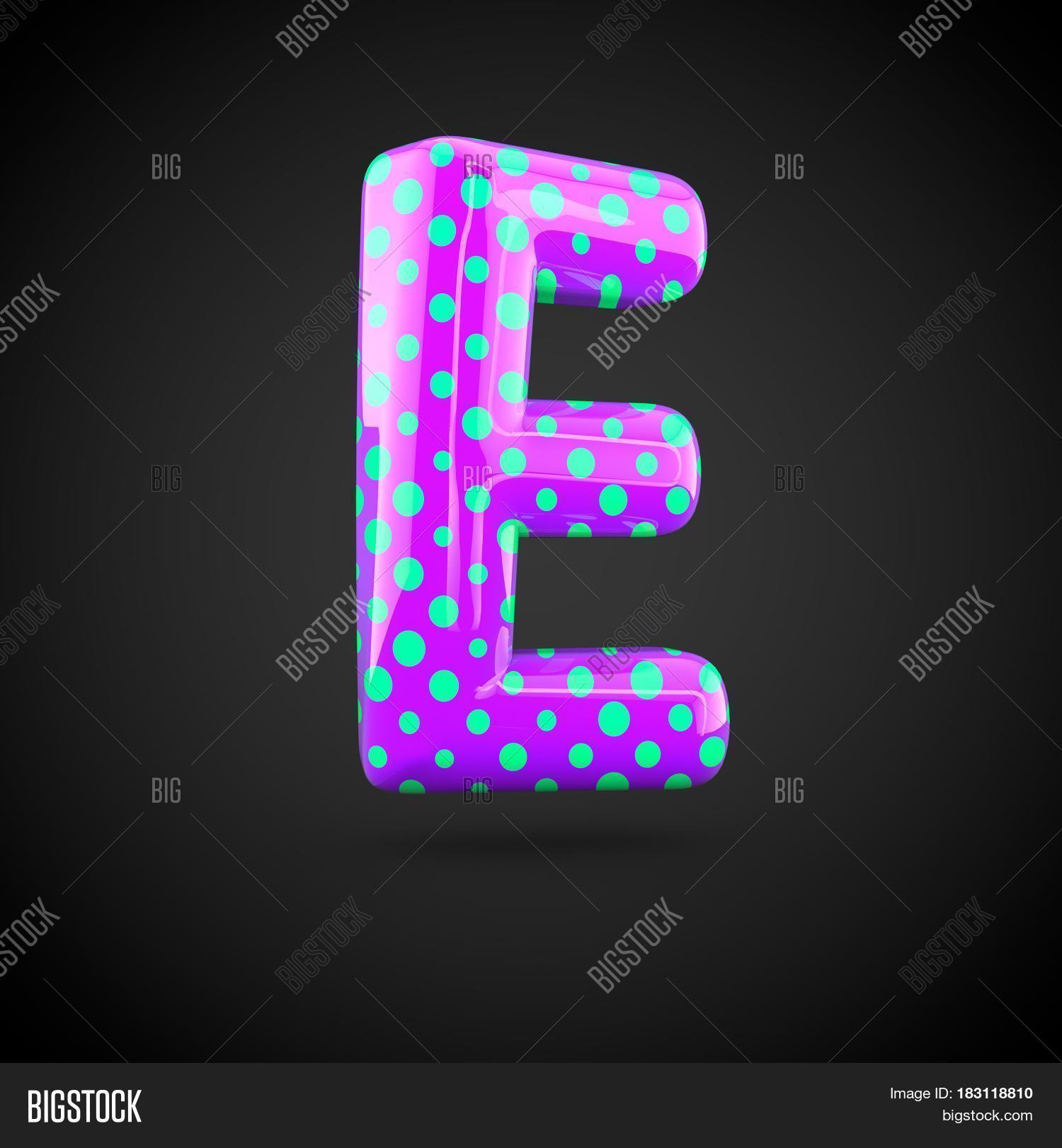 Violet Alphabet Letter Image & Photo (Free Trial) | Bigstock
