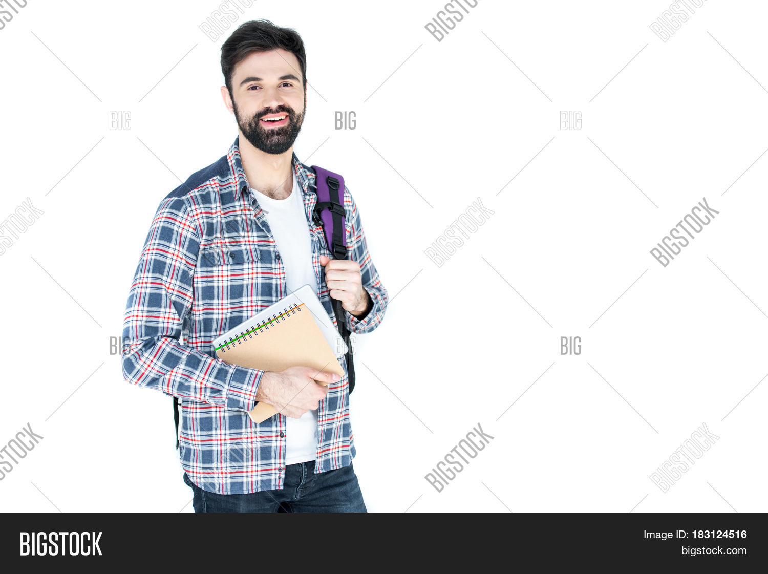Bearded Student Image & Photo (Free Trial) | Bigstock