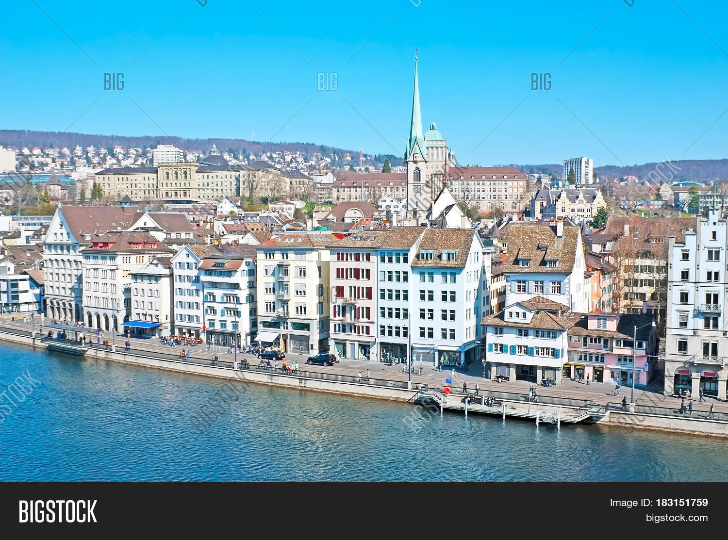 Zurich Lindenhof Image & Photo (Free Trial) | Bigstock