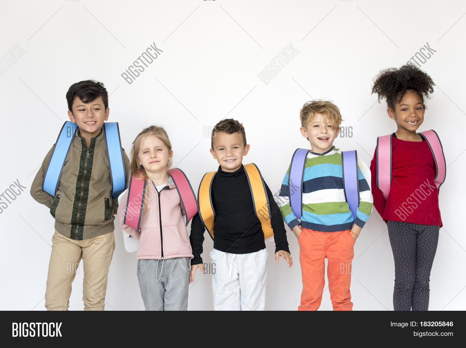 Classmates Friends Bag Image & Photo (Free Trial) | Bigstock