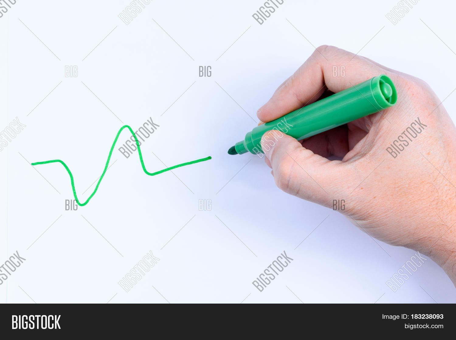 Hand Holding Green Pen Image & Photo (Free Trial) | Bigstock