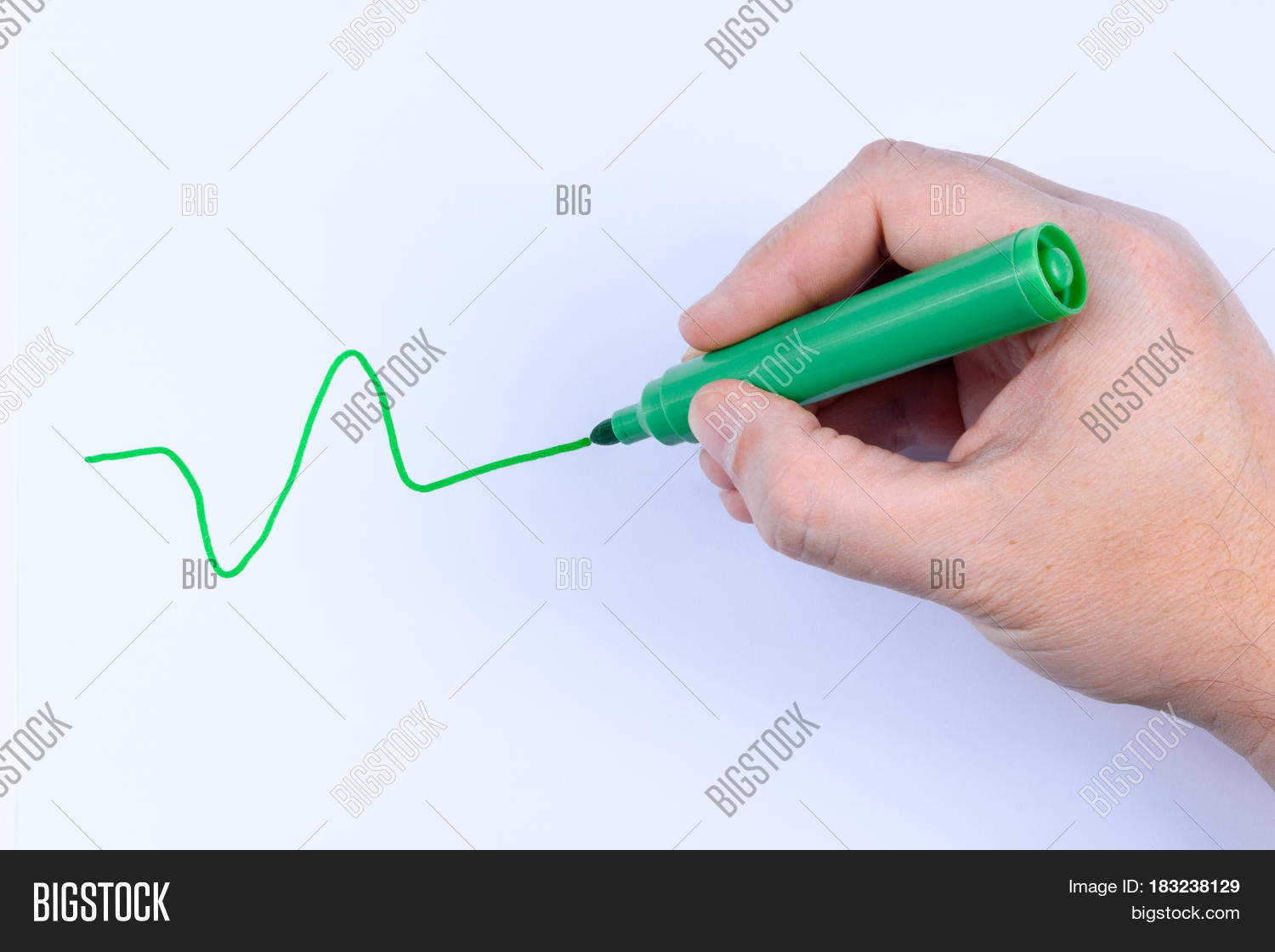 Hand Holding Green Pen Image & Photo (Free Trial) | Bigstock