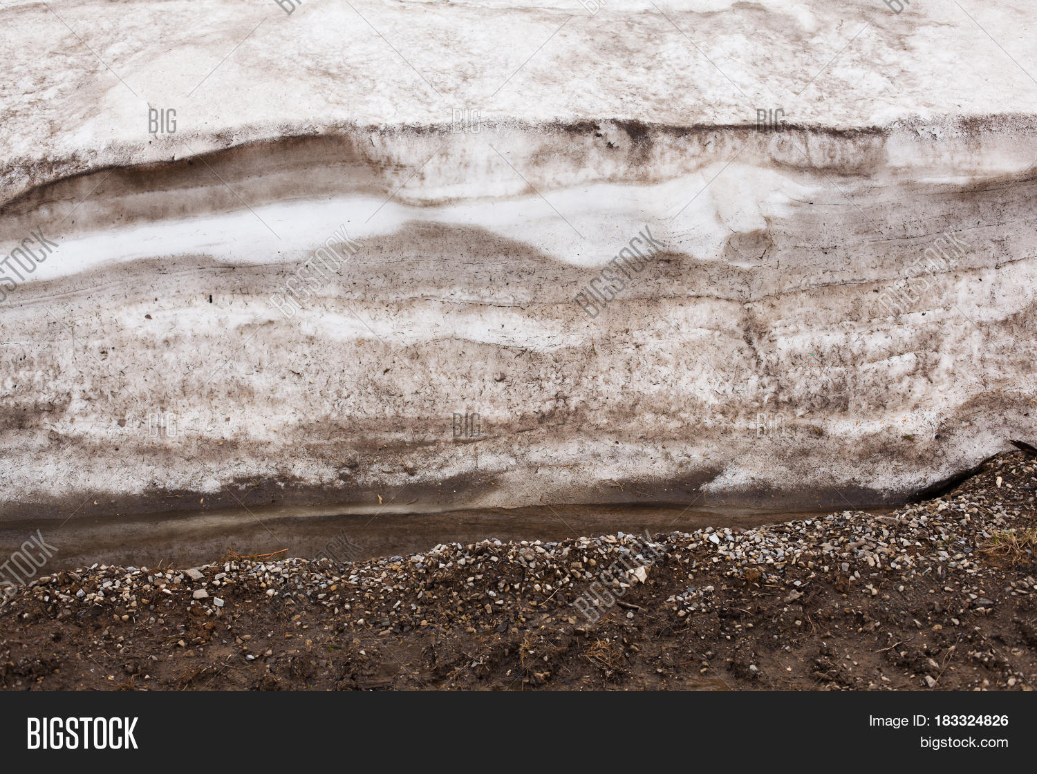 Muddy Ice Melting Image & Photo (Free Trial) | Bigstock