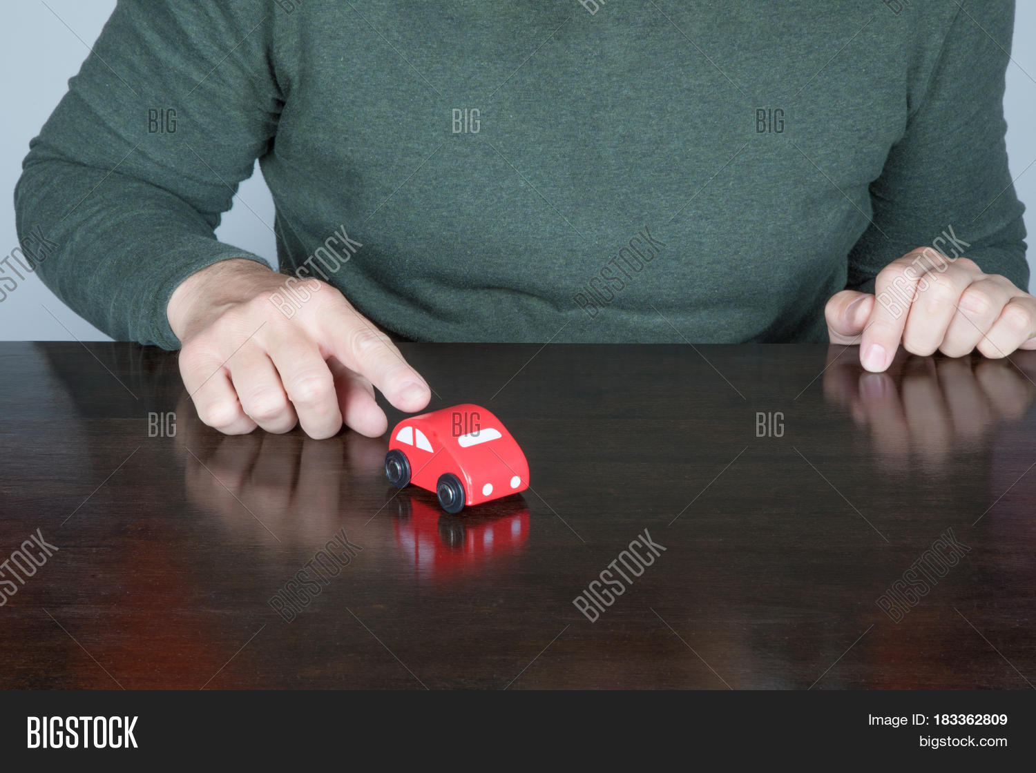 Man Finger Points Toy Image & Photo (Free Trial) | Bigstock