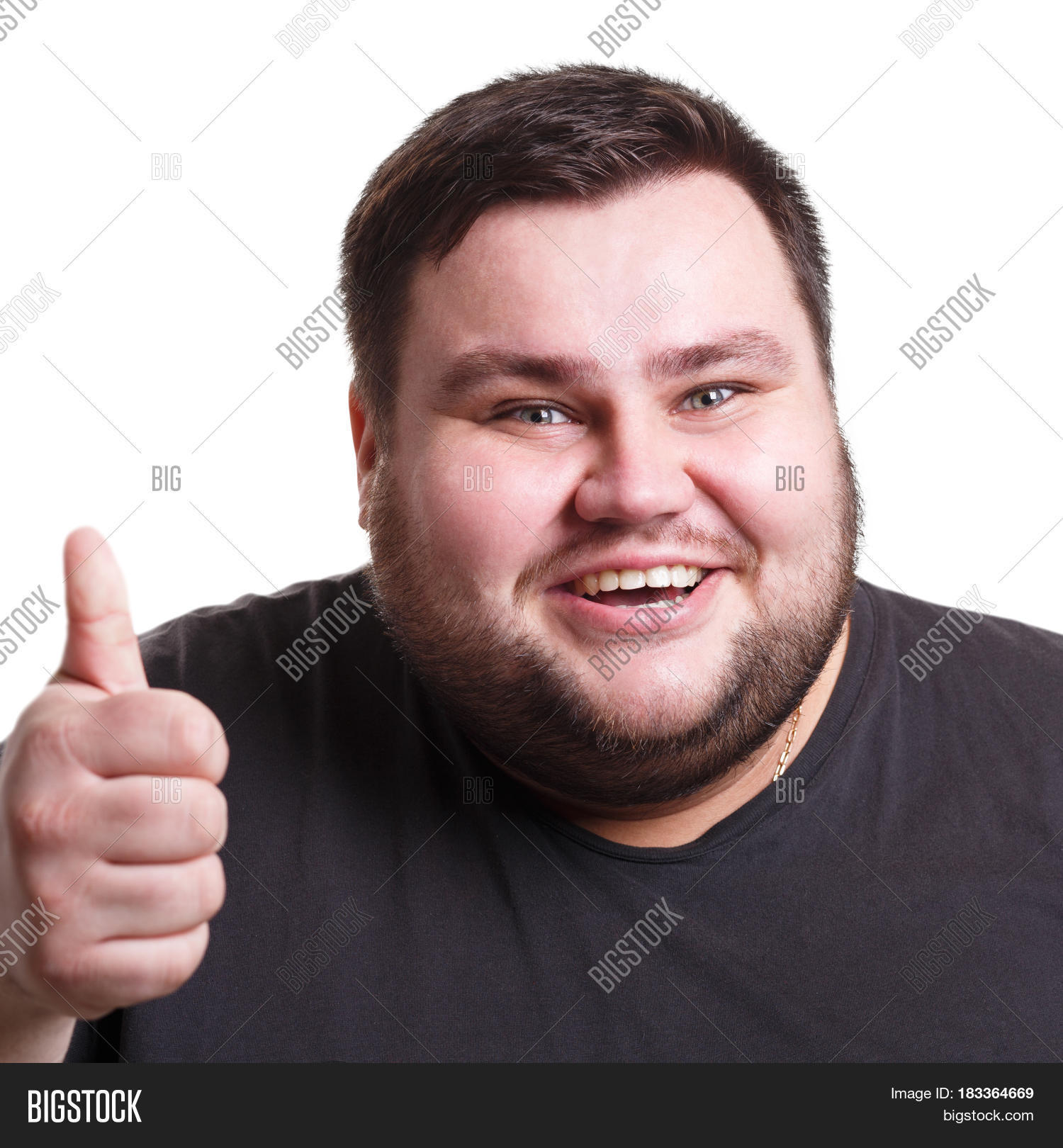 Good Work. Happy Fat Image & Photo (Free Trial) | Bigstock