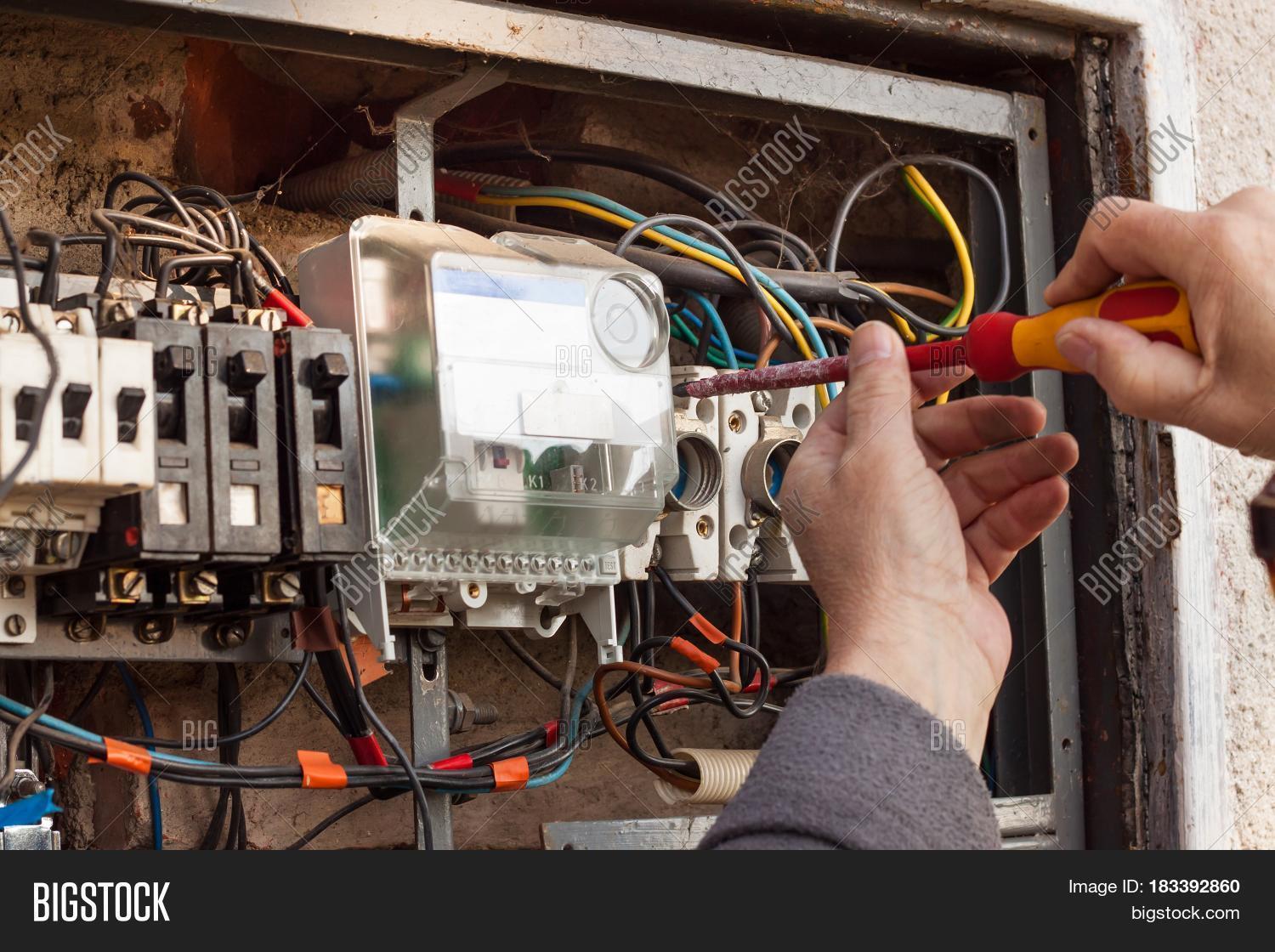 Repair Old Electrical Image & Photo (Free Trial) | Bigstock