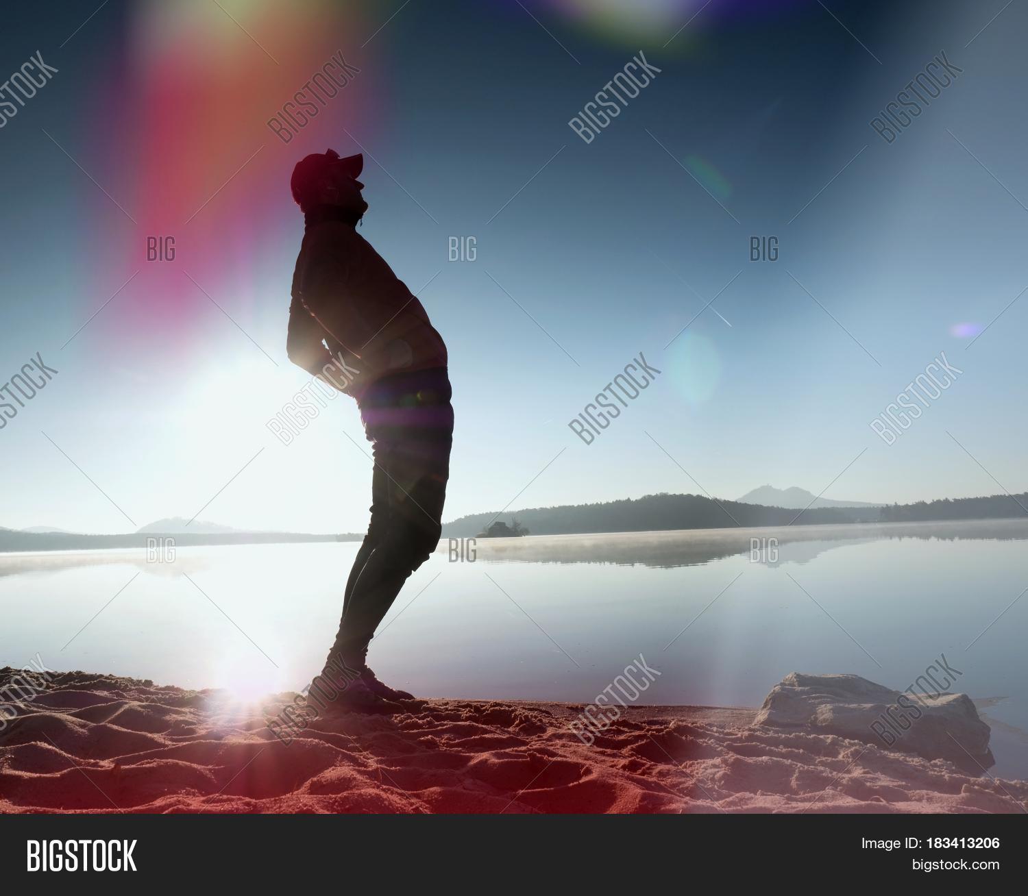 Athlete Man Bending Image & Photo (Free Trial) | Bigstock
