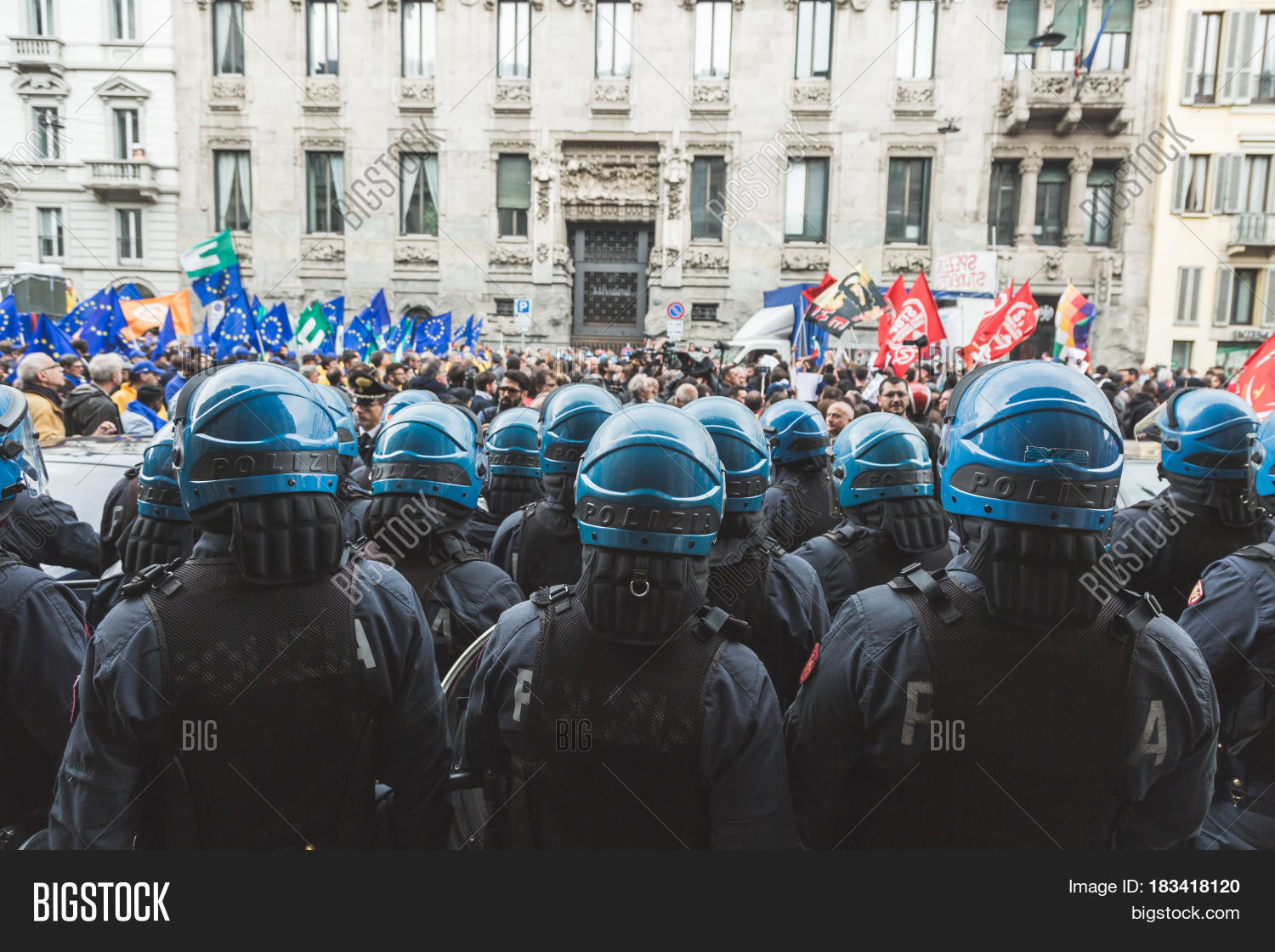 Riot Policemen During Image & Photo (Free Trial) | Bigstock