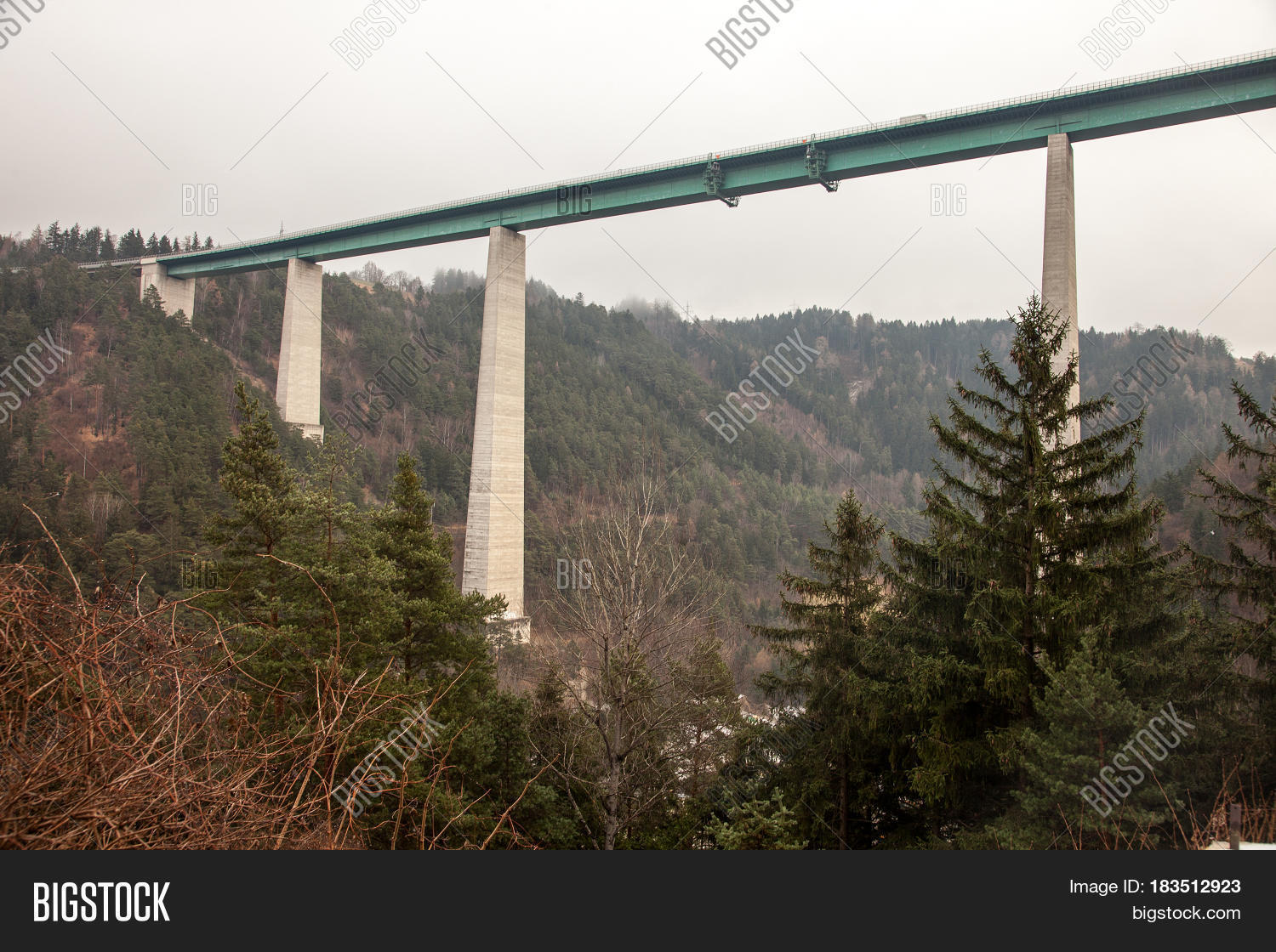 Europa Bridge On Image & Photo (Free Trial) | Bigstock