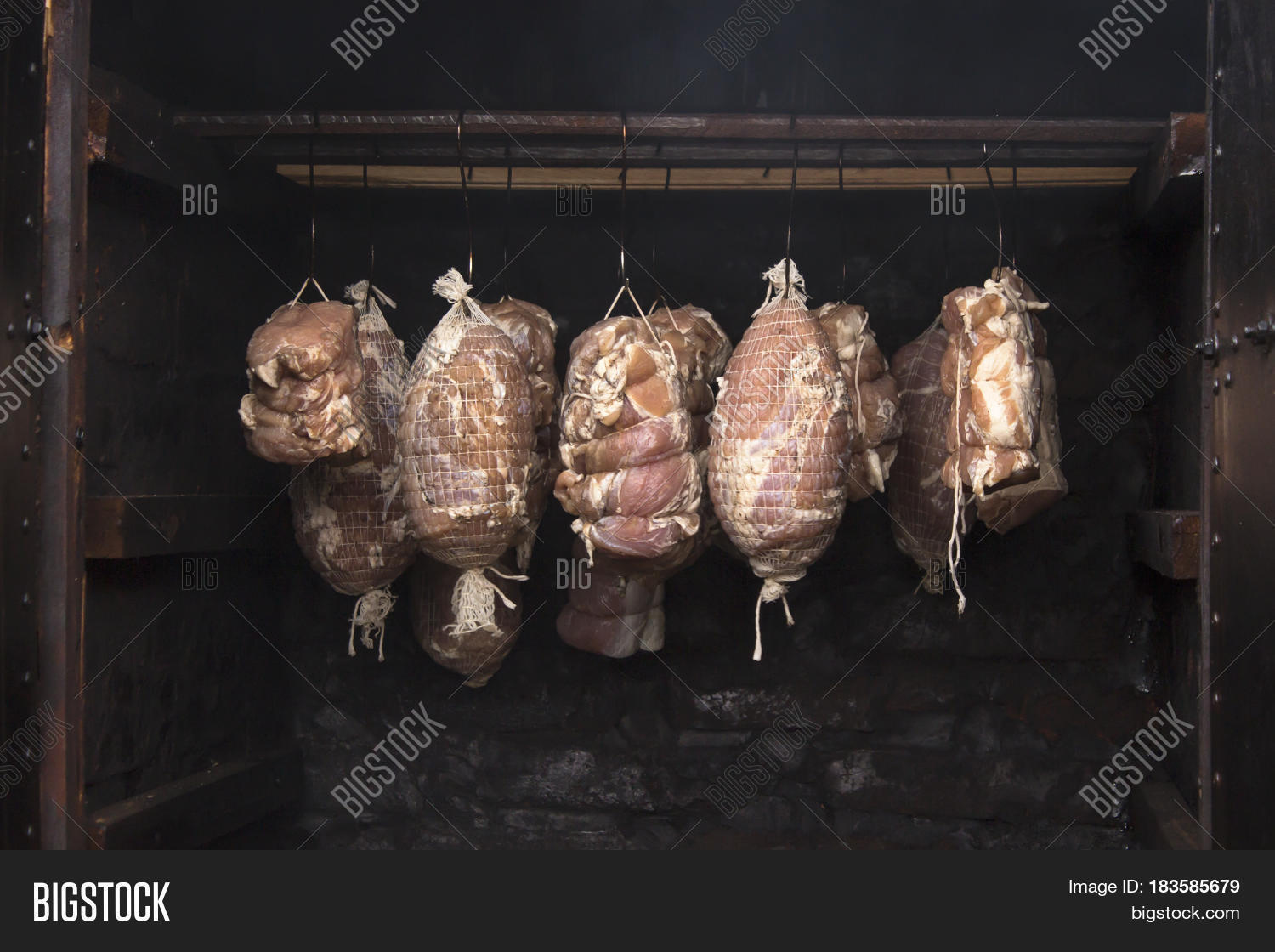 Meat Prepared Smoking Image & Photo (Free Trial) | Bigstock