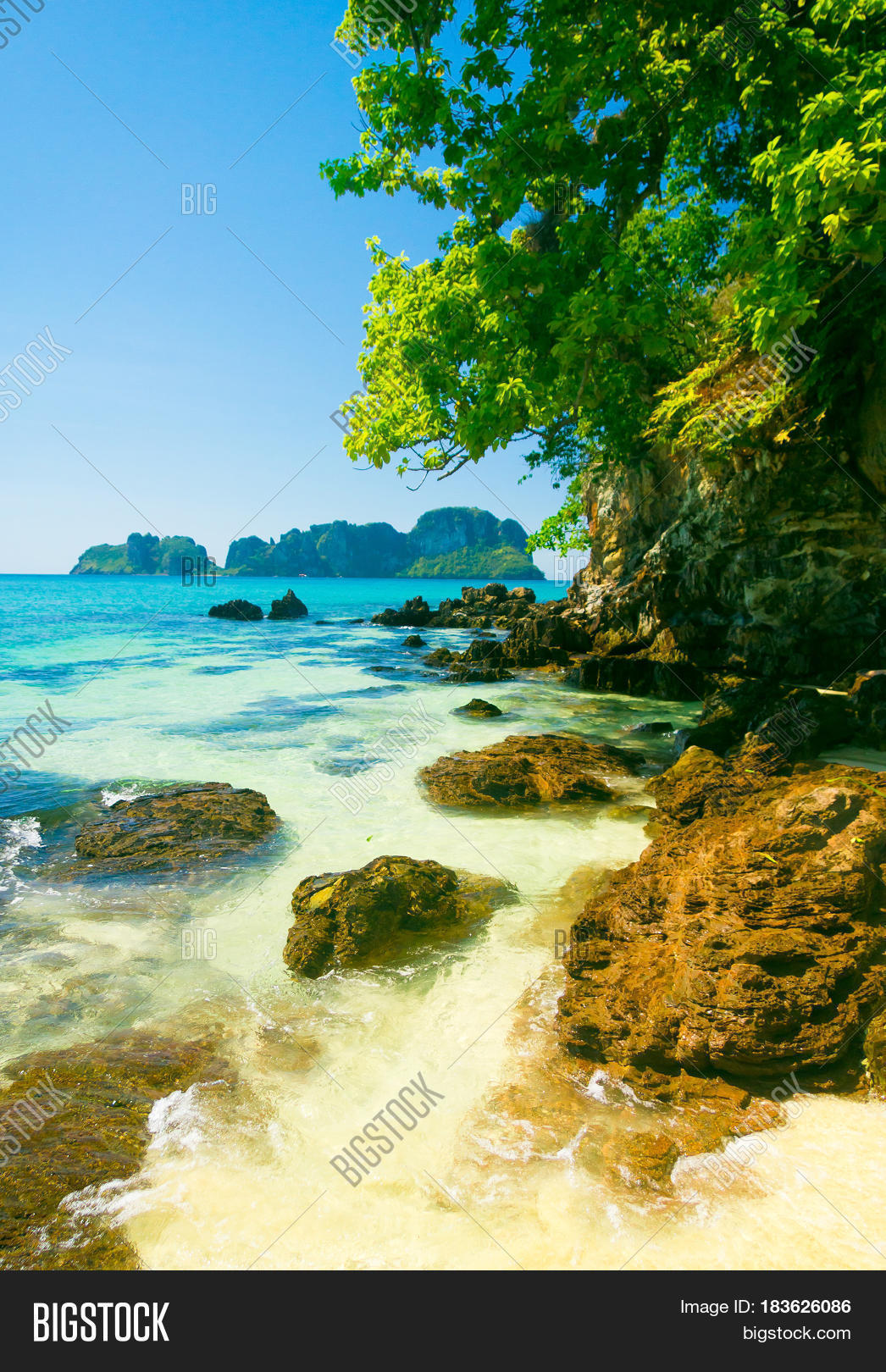 Blue Heaven On Sunny Image & Photo (Free Trial) | Bigstock