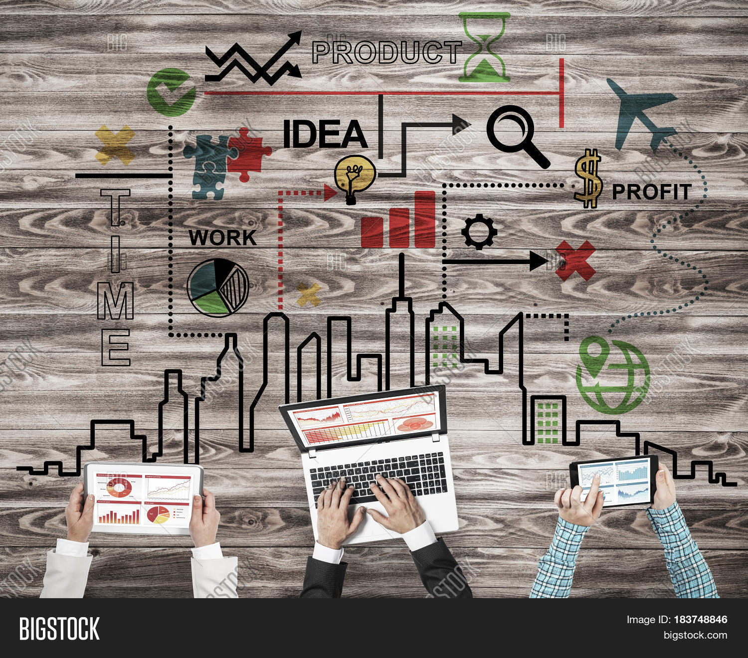 Group Three People Image & Photo (Free Trial) | Bigstock