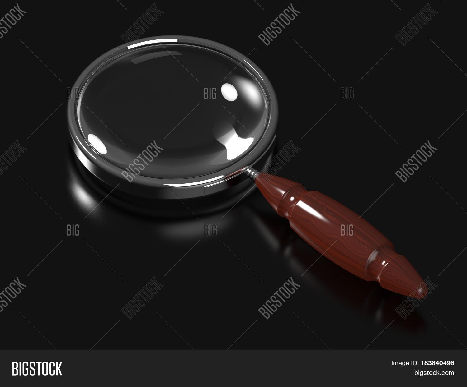 Magnifying Glass, 3d Image & Photo (Free Trial) | Bigstock