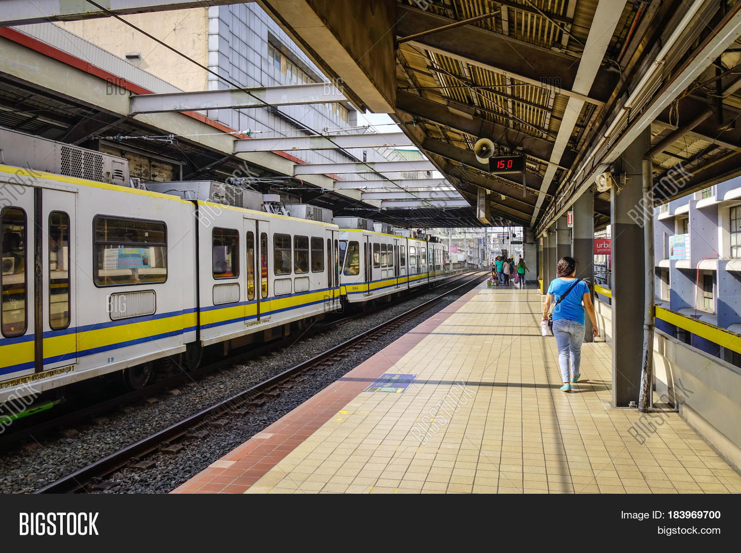 Train Station Manila, Image & Photo (Free Trial) | Bigstock