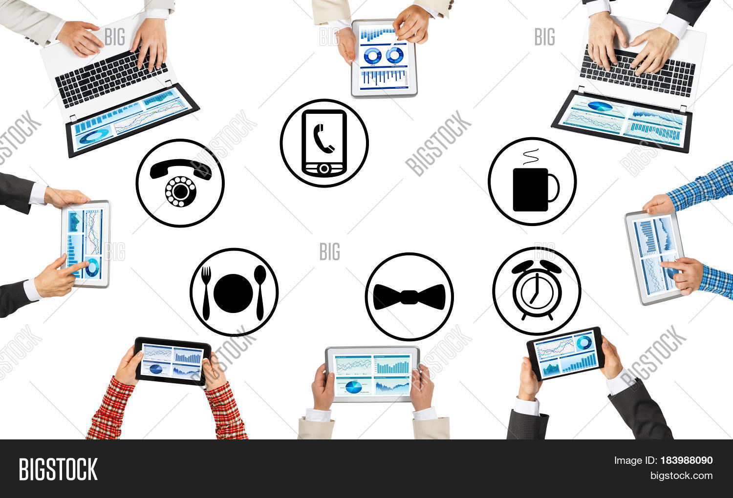 Group People Devices Image & Photo (Free Trial) | Bigstock