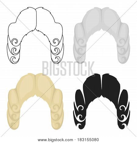 Judges Wig Icon Vector & Photo (Free Trial) | Bigstock