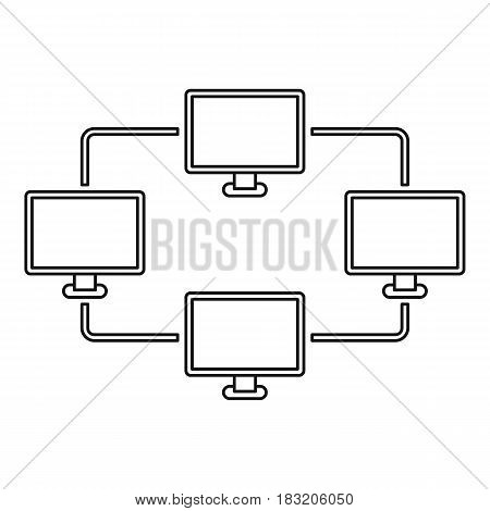 Computer Transmission Vector & Photo (Free Trial) | Bigstock