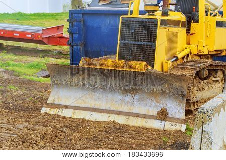 Tractor Digger, Heavy Image & Photo (Free Trial) | Bigstock