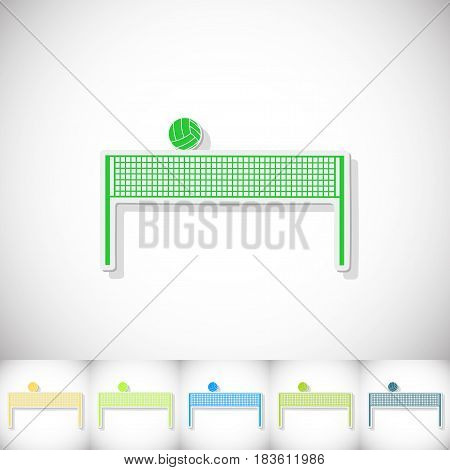 Volleyball. Flat Vector & Photo (Free Trial) | Bigstock