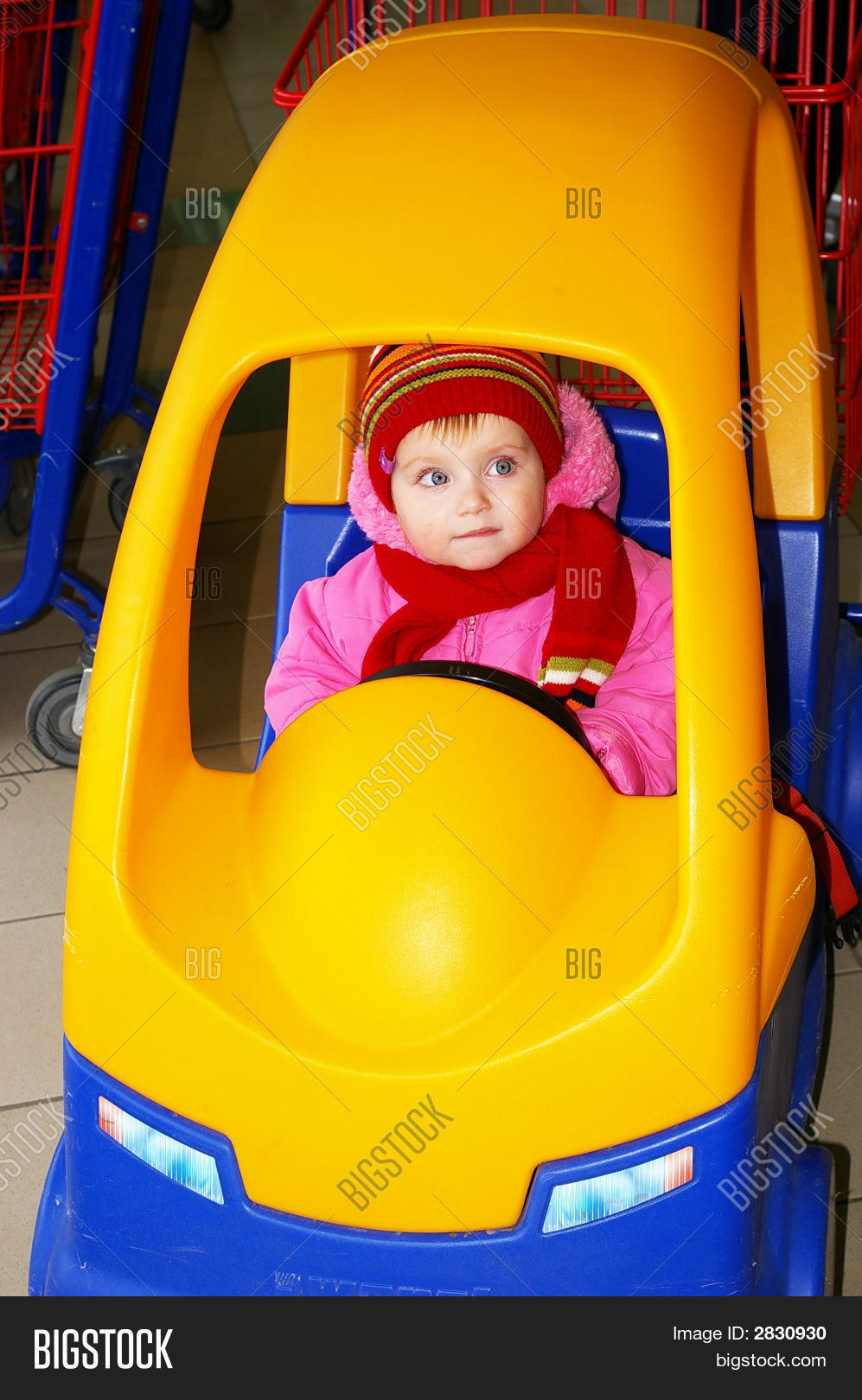 Little Girl Carriage Image & Photo (Free Trial) | Bigstock