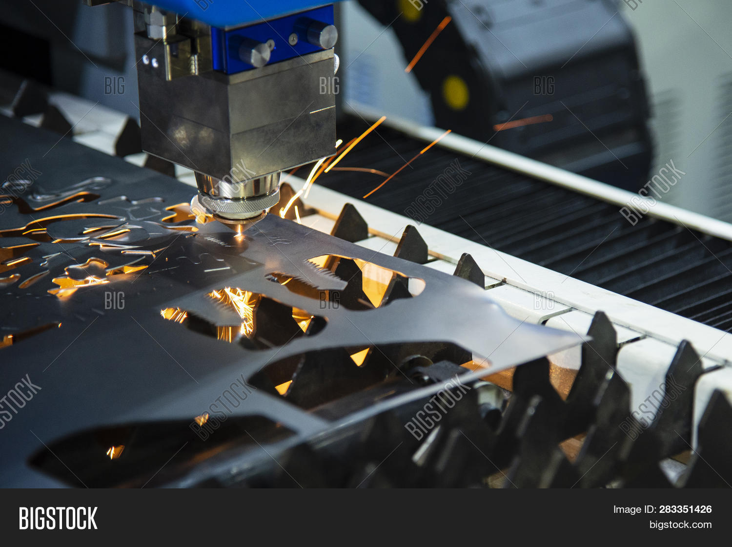 Cnc Fiber Laser Image & Photo (Free Trial) | Bigstock