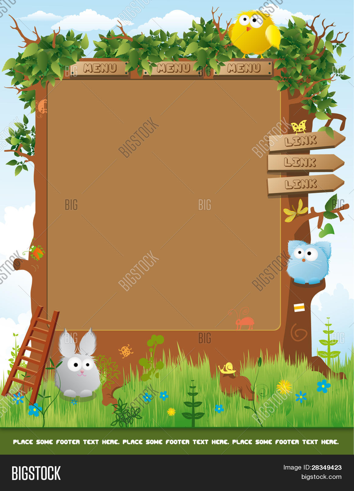 Cartoon Website Vector & Photo (Free Trial) | Bigstock