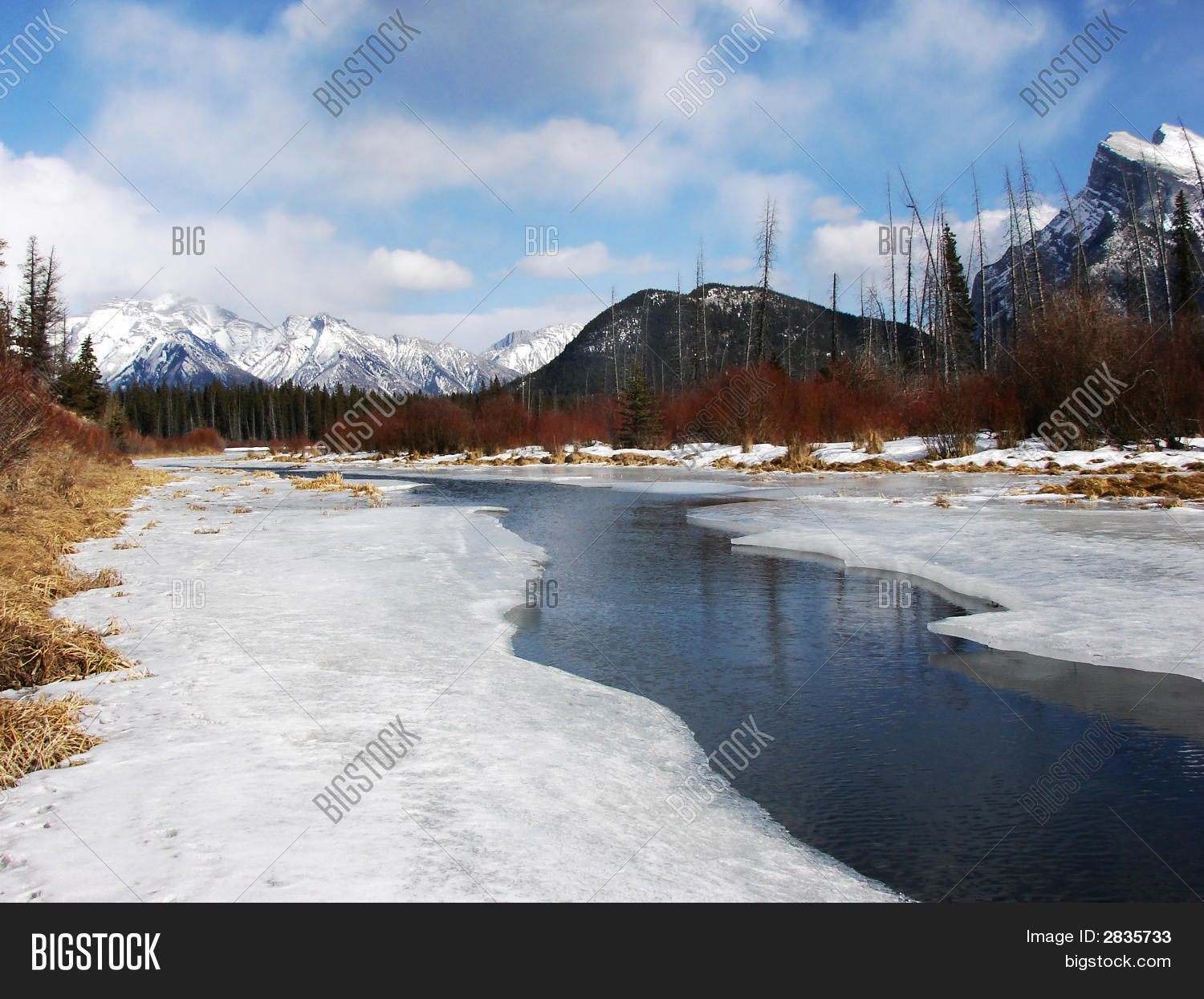Spring Water Mountains Image & Photo (Free Trial) | Bigstock