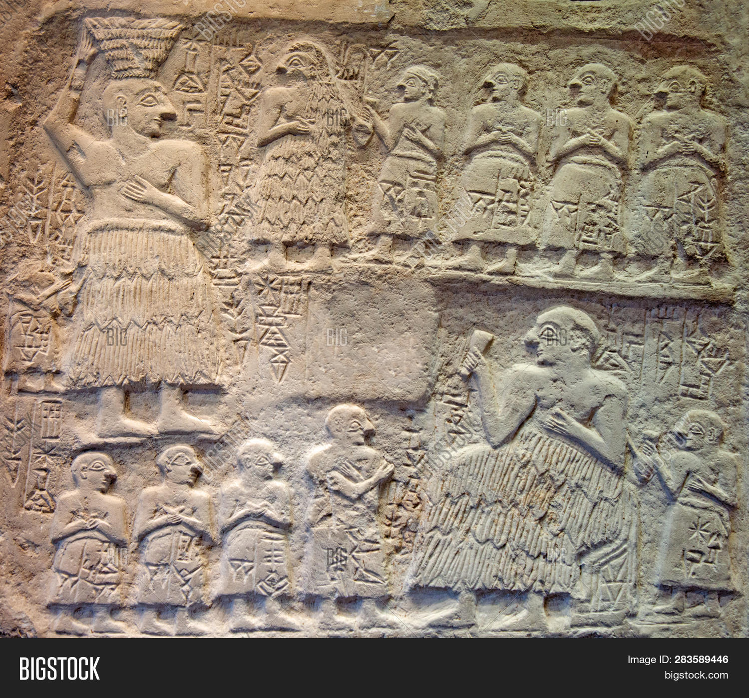 Ancient Sumerian Stone Image & Photo (Free Trial) | Bigstock