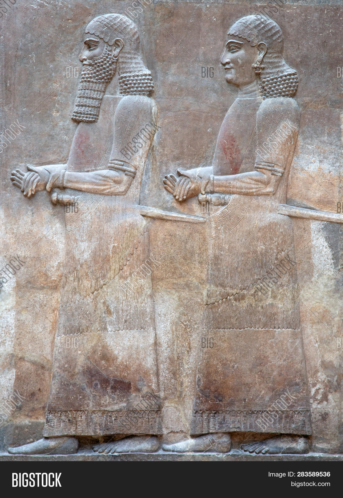 Ancient Sumerian Stone Image & Photo (Free Trial) | Bigstock