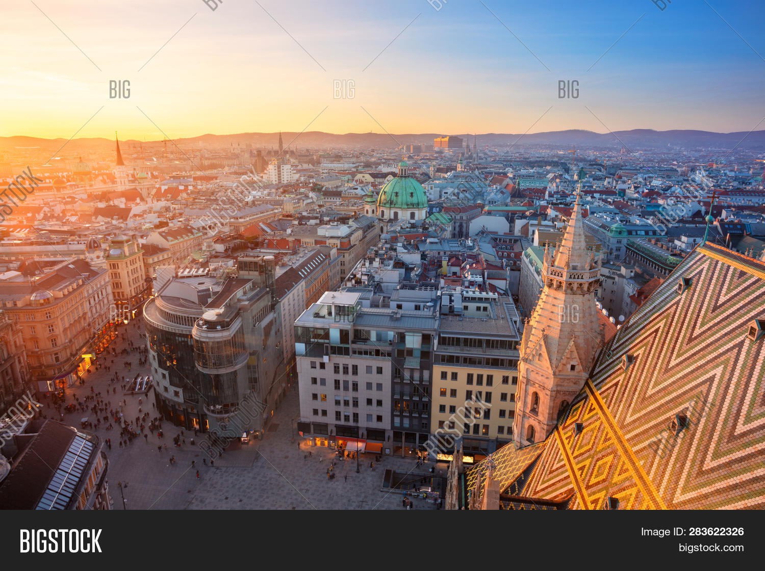Vienna. Aerial Image & Photo (Free Trial) | Bigstock