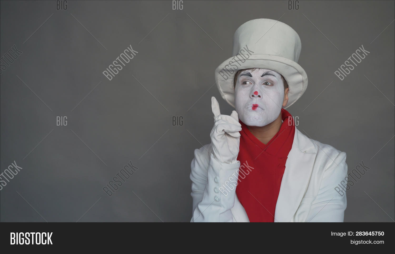 Mime On Background Image & Photo (Free Trial) | Bigstock