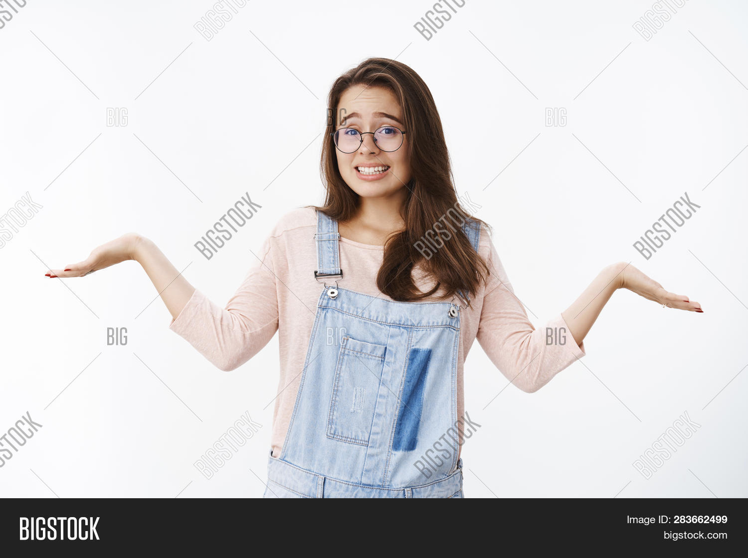 Girl Apologizing Image & Photo (Free Trial) | Bigstock
