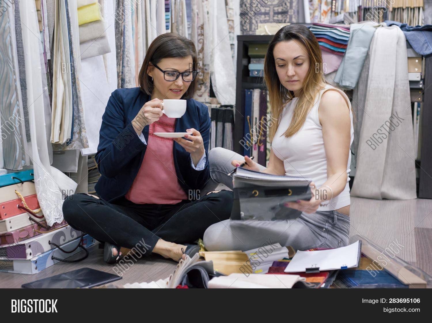 Two Female Decorator, Image & Photo (Free Trial) | Bigstock