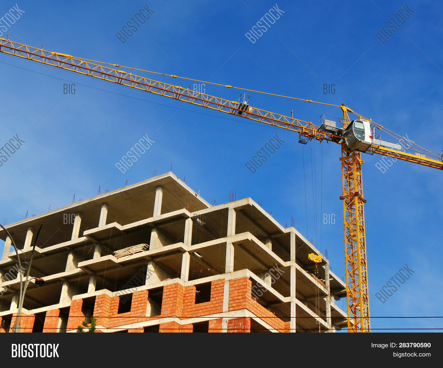 Construction Crane Image & Photo (Free Trial) | Bigstock