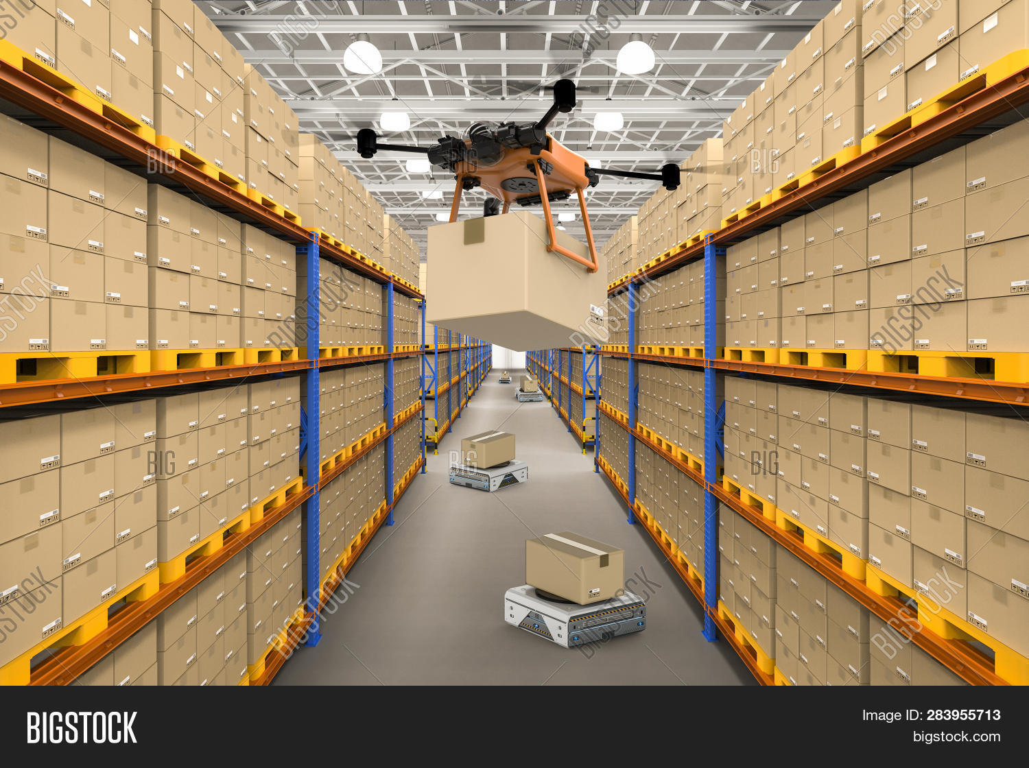 Automation Warehouse Image & Photo (Free Trial) | Bigstock