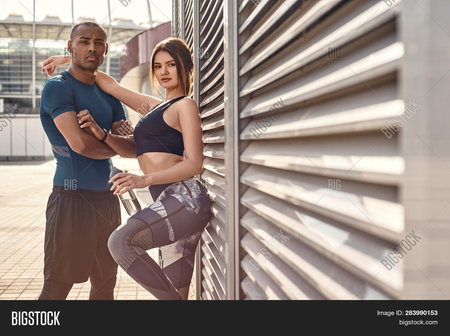 Sporty Couple. Image & Photo (Free Trial) | Bigstock