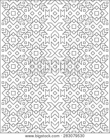 Black White Pattern Vector & Photo (Free Trial) | Bigstock