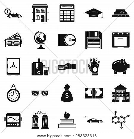 Borrowing Icons Set. Image & Photo (Free Trial) | Bigstock