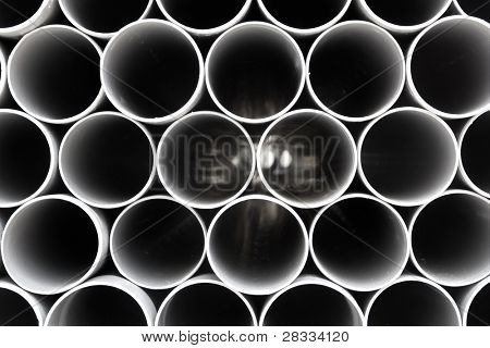 Gray PVC Tubes Plastic Image & Photo (Free Trial) | Bigstock