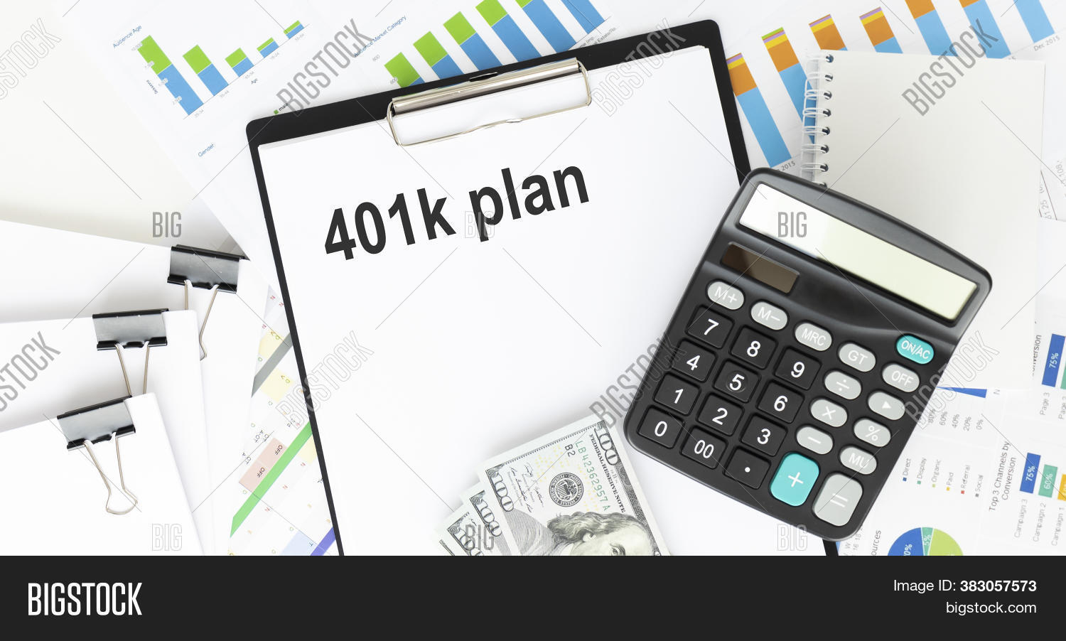 401k Plan Calculator Image & Photo (Free Trial) | Bigstock