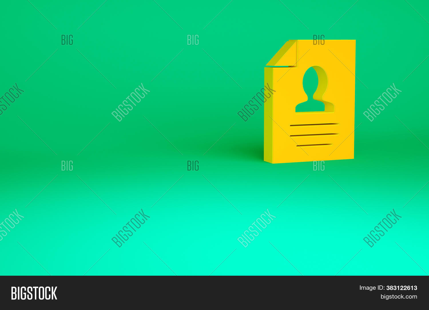 Orange Resume Icon Image & Photo (Free Trial) | Bigstock