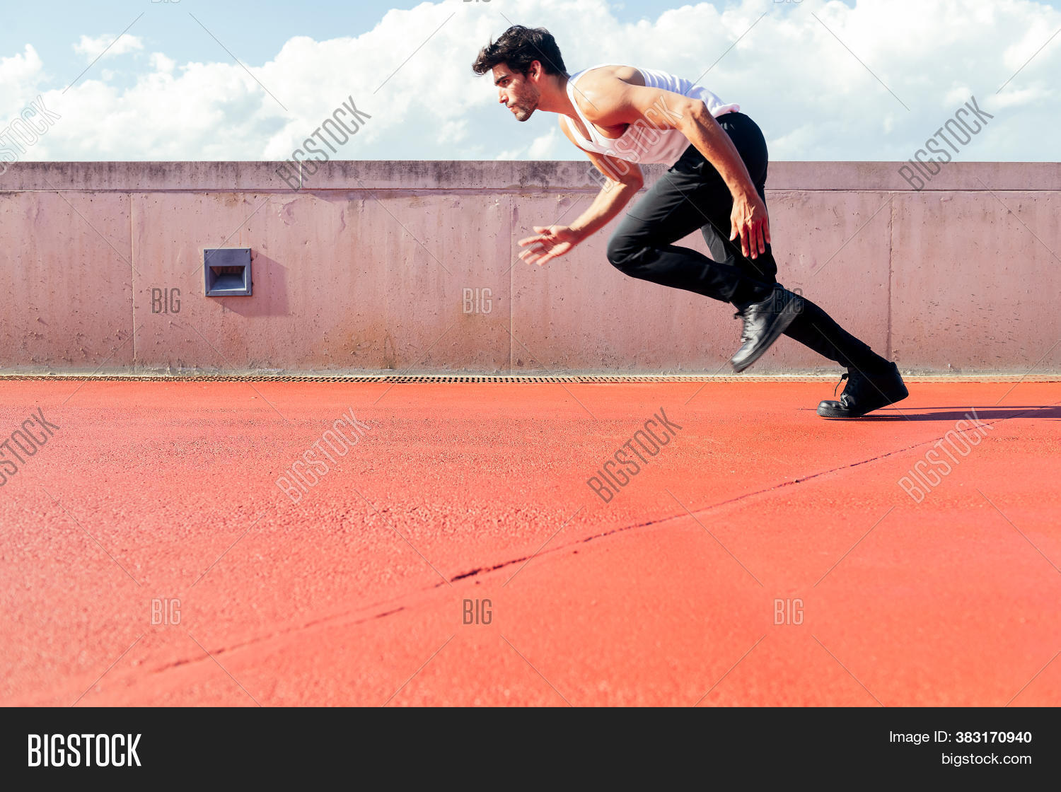 Handsome Male Runner Image & Photo (Free Trial) | Bigstock