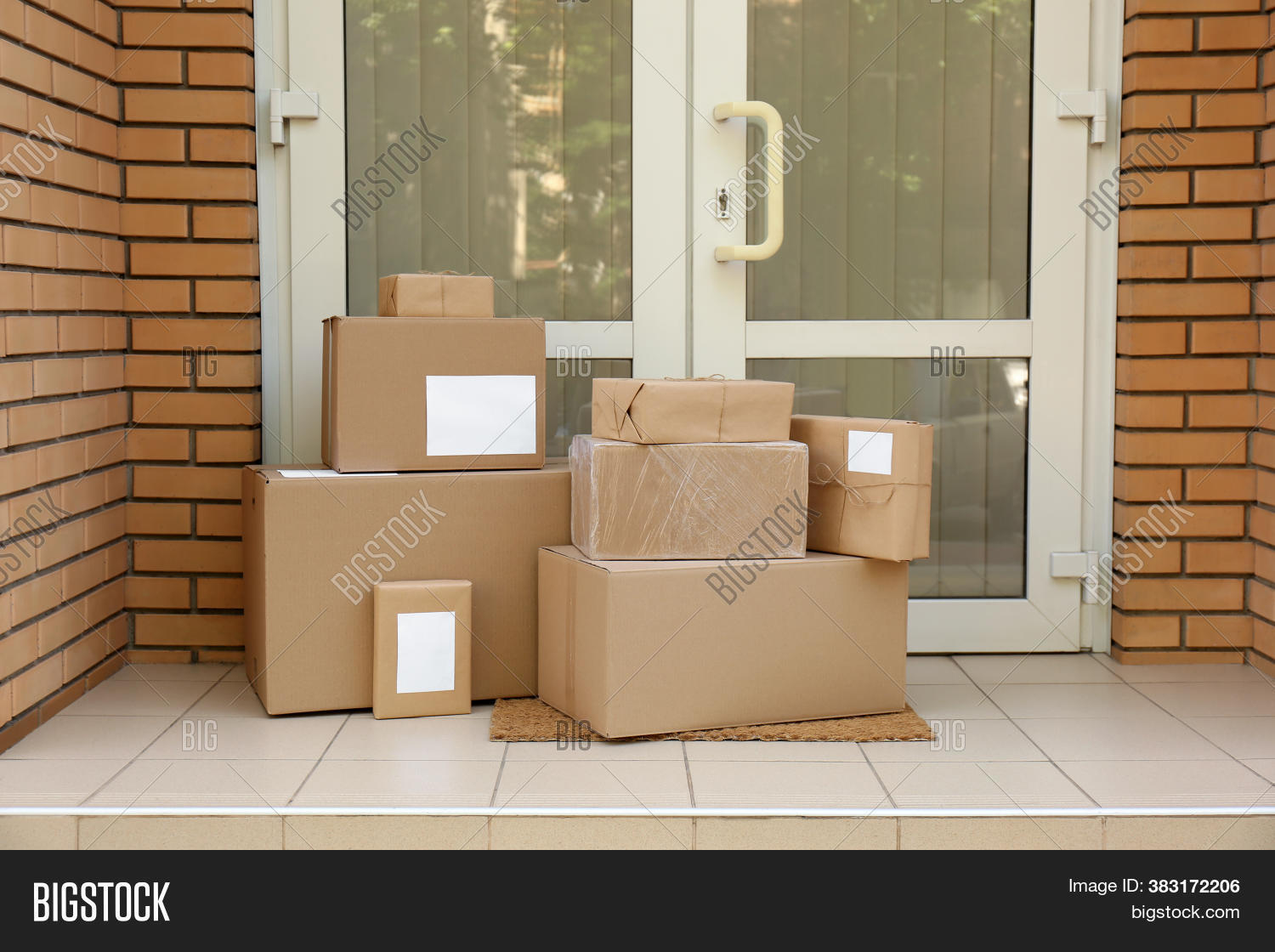 Delivered Parcels On Image & Photo (Free Trial) | Bigstock