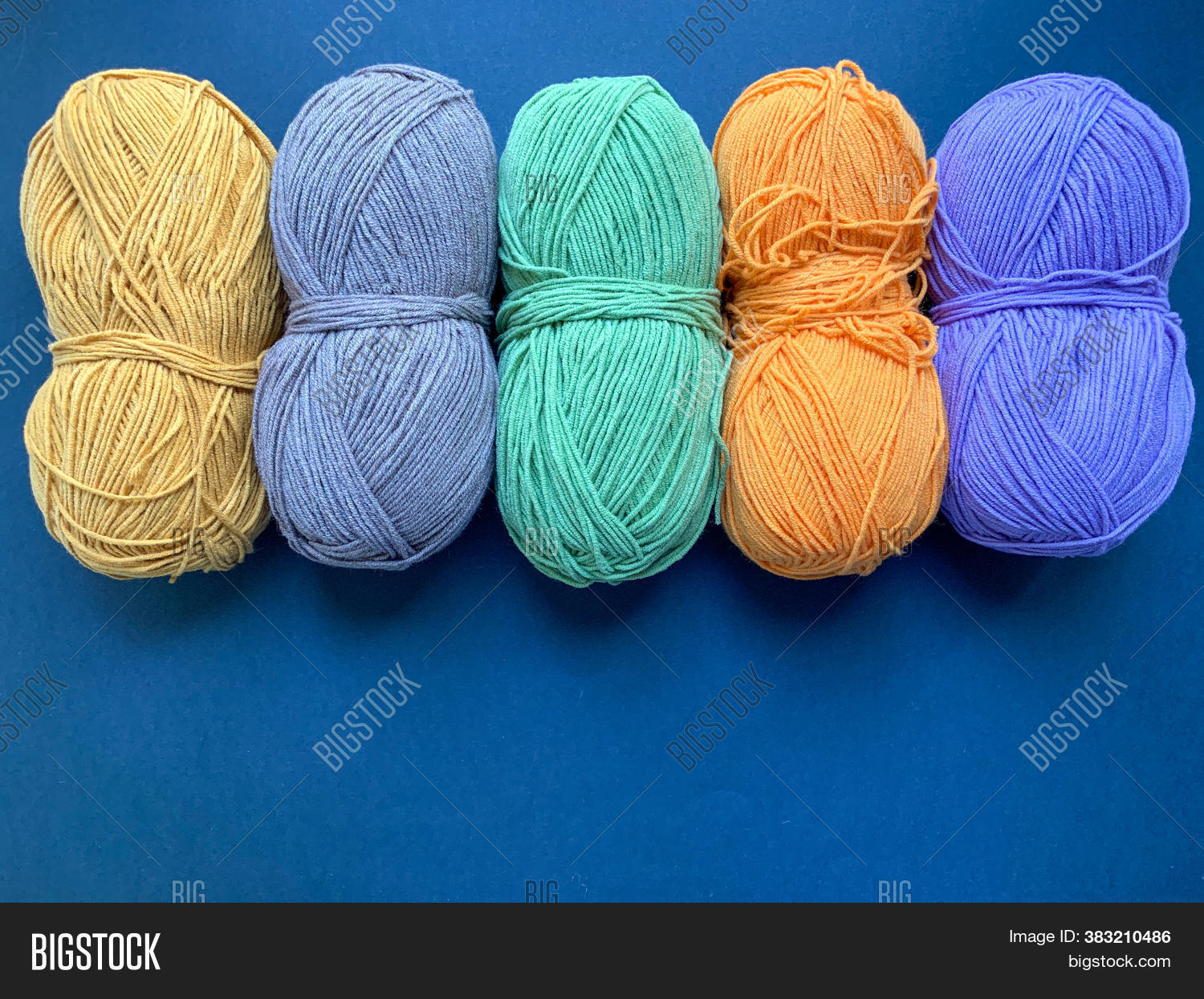 Colored Yarn Knitting Image & Photo (Free Trial) | Bigstock