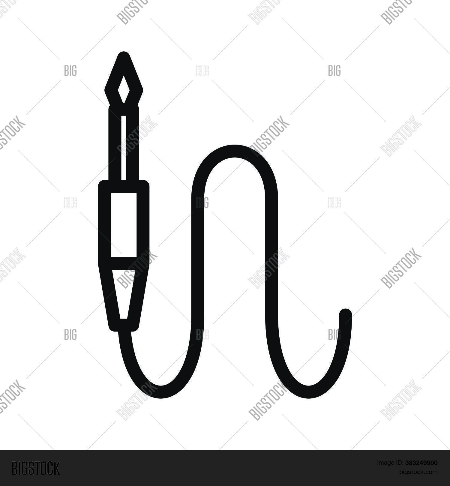 Logo Symbol Jack Plug Vector & Photo (Free Trial) | Bigstock