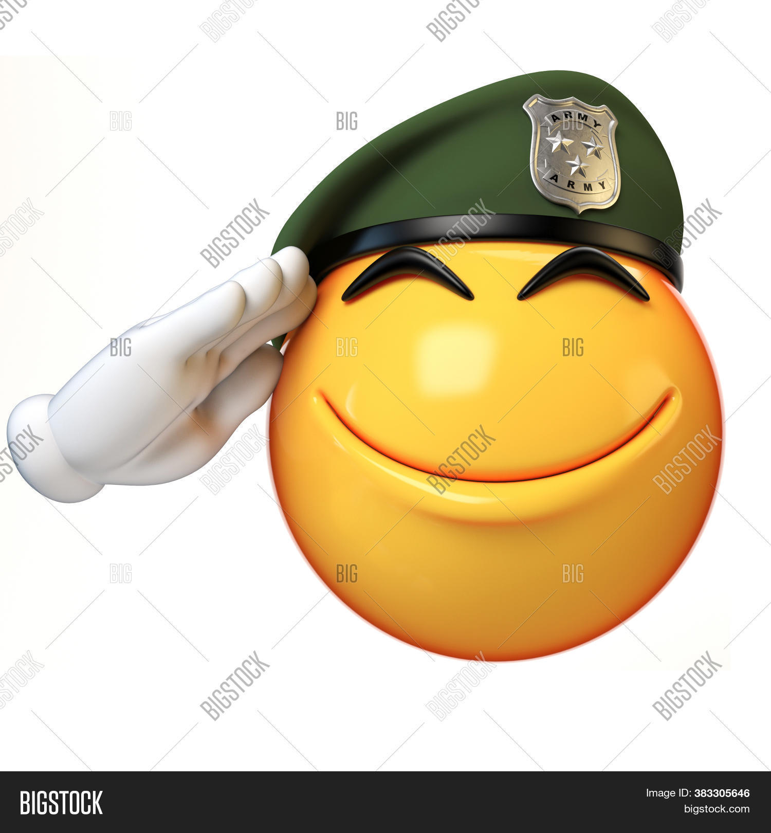 Emoji Army Solider Image & Photo (Free Trial) | Bigstock