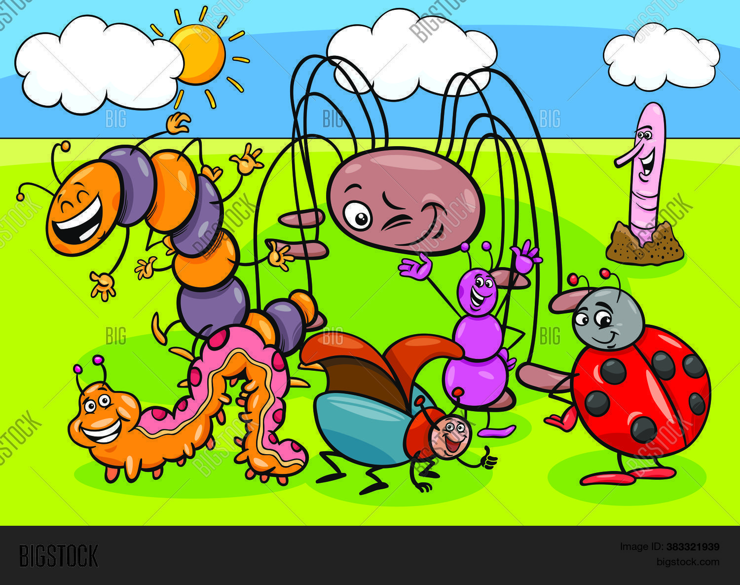 Cartoon Illustration Vector & Photo (Free Trial) | Bigstock