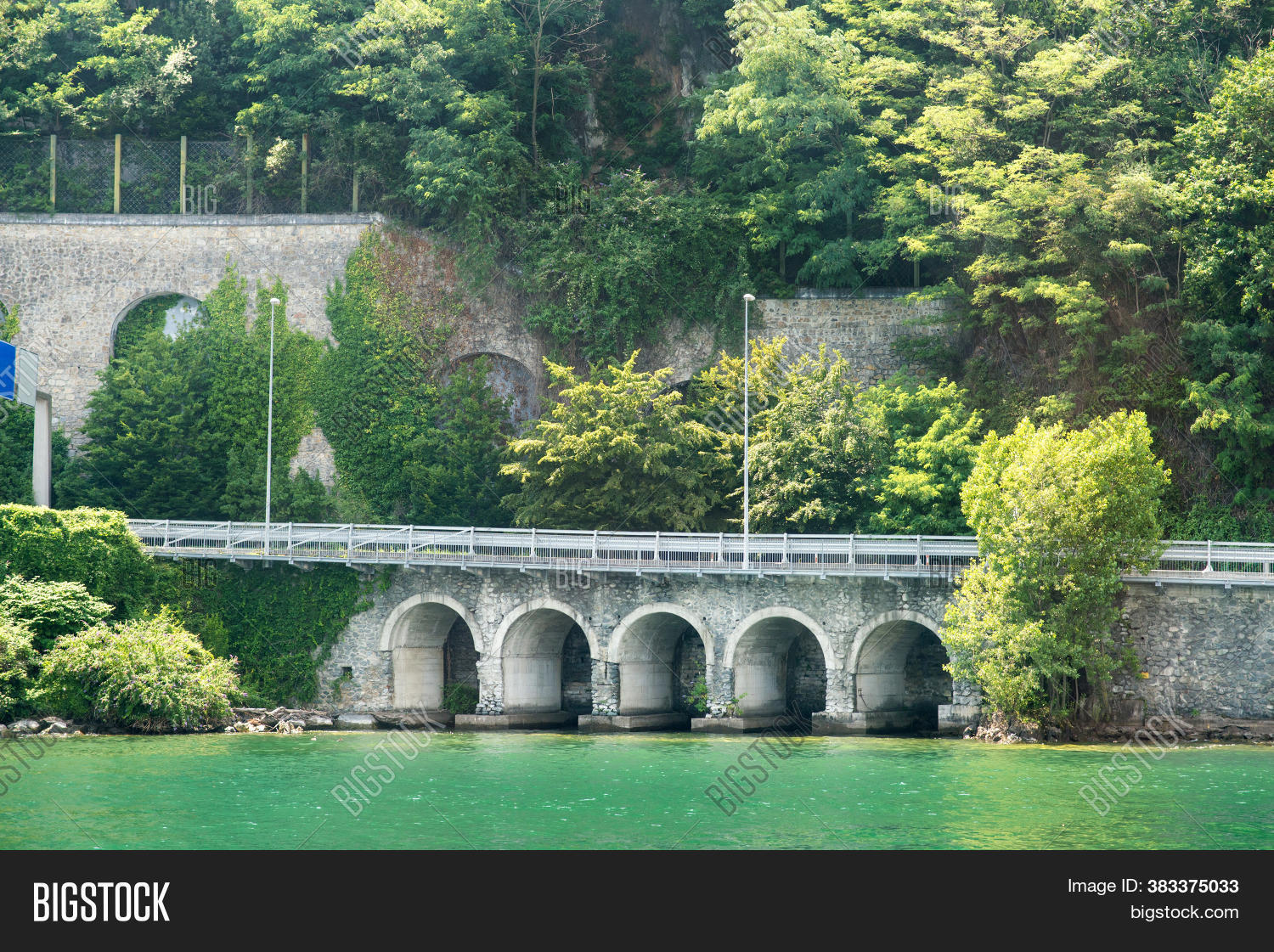 Old Arched Car Bridge Image & Photo (Free Trial) | Bigstock