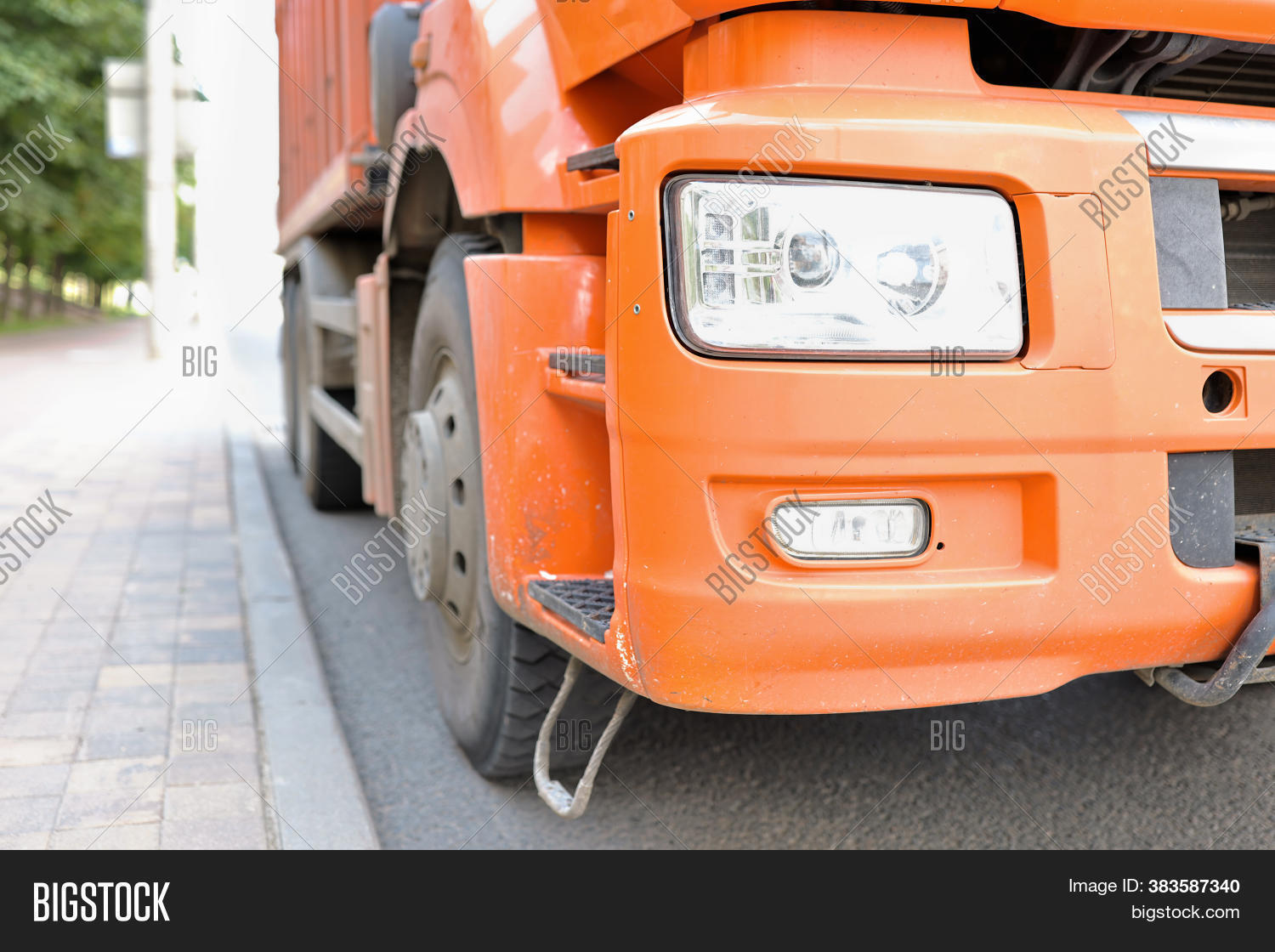 Truck Standing On Image & Photo (Free Trial) | Bigstock