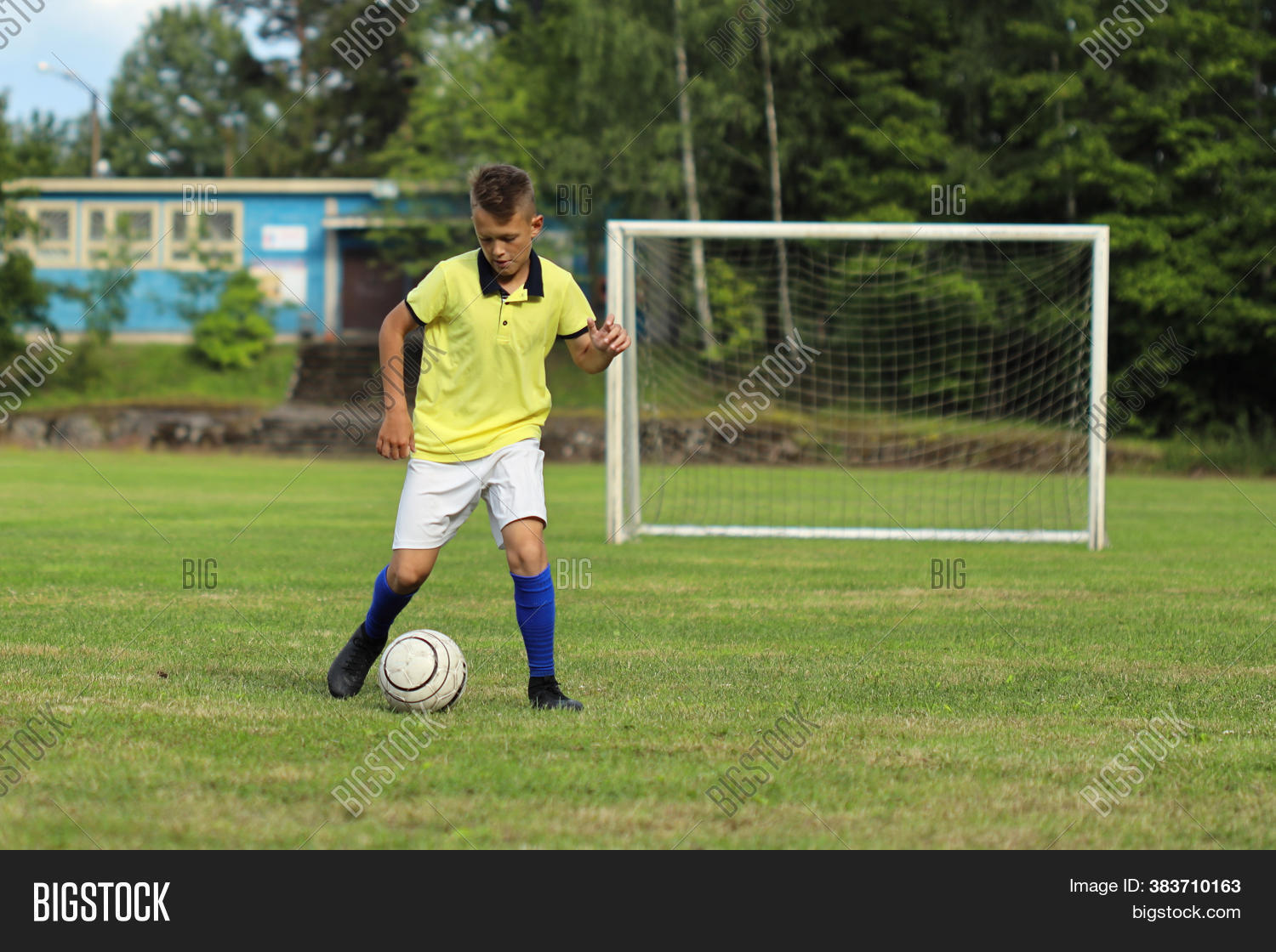 Handsome Boy Soccer Image & Photo (Free Trial) | Bigstock